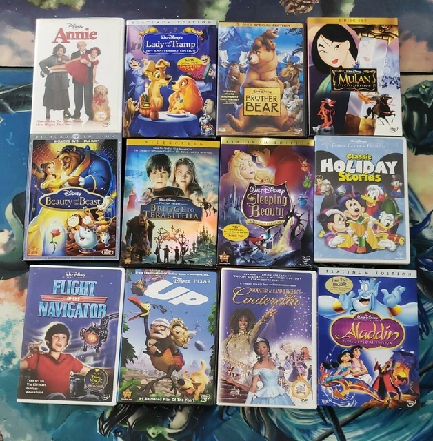 DISNEY SING-ALONG SONGS Dvd Lot Of 10 Disneyland & 7 Classic Cartoon ...