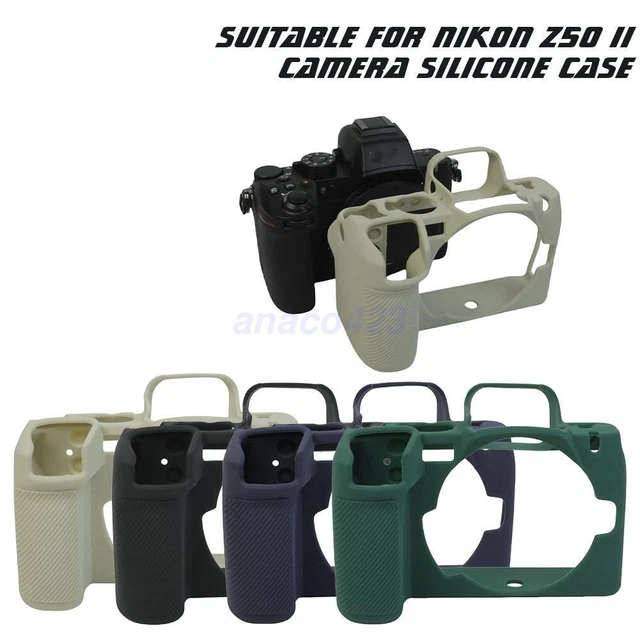 SOFT SILICONE CAMERA Skin Case fr Nikon Z50 Mark II Z50II Anti-Scratch ...