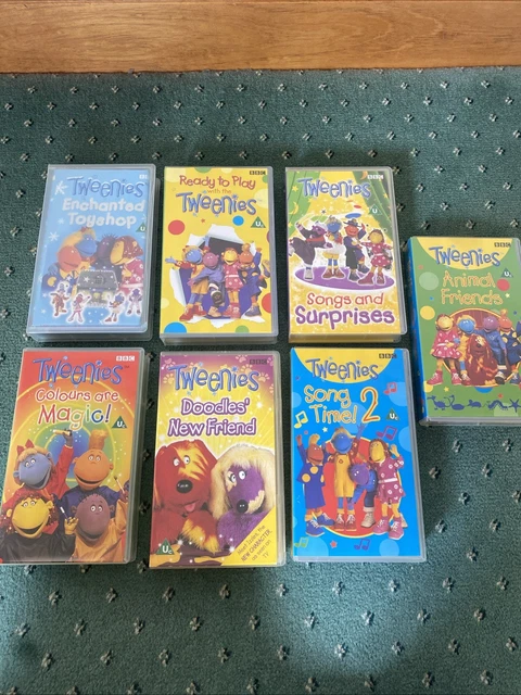 THE TWEENIES VHS Video Bundle for Kids - 7 Tape Collection £7.58 ...