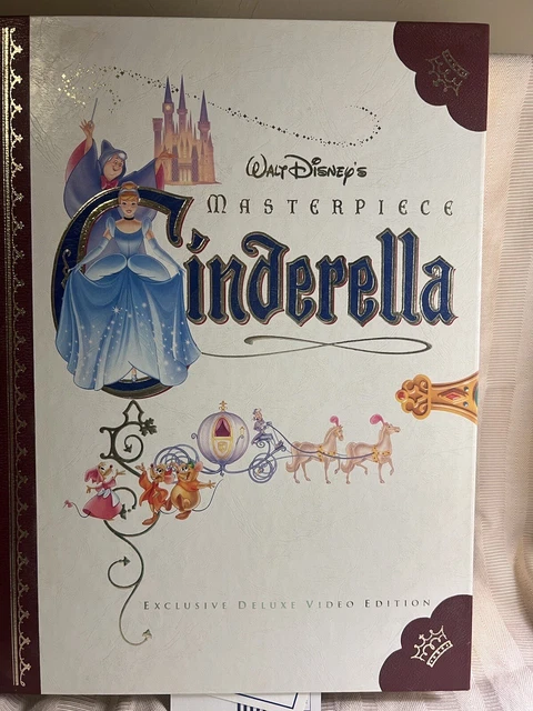 WALT DISNEY'S MASTERPIECE Cinderella Exclusive Video Edition With ...