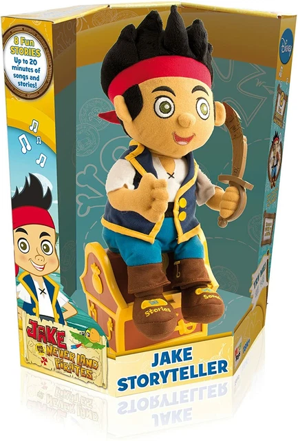 DISNEY JUNIOR JAKE and the Never Land Pirates Soft Toy Story Teller ...