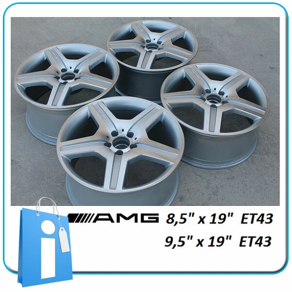 ORIGINAL RIMS MERCEDES W221 AMG Styling VI 8.5 9.5 x 19"" ET43 ...