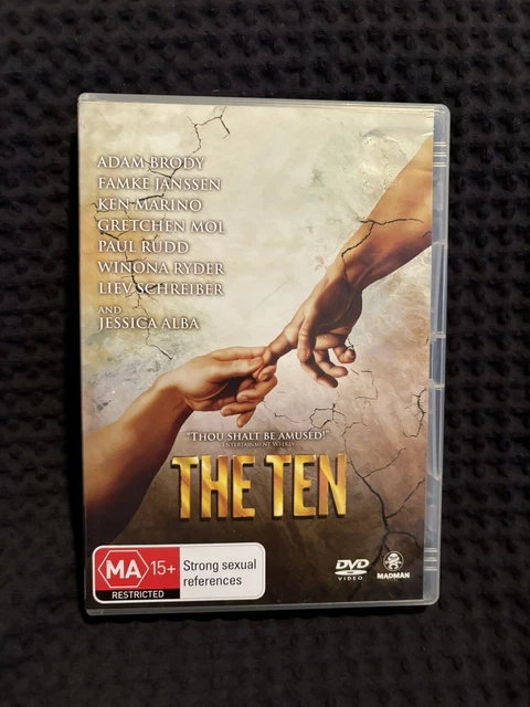 THE TEN (DVD, 2007) Brody Marino Janssen Mol Rudd Ryder Alba Schreiber ...