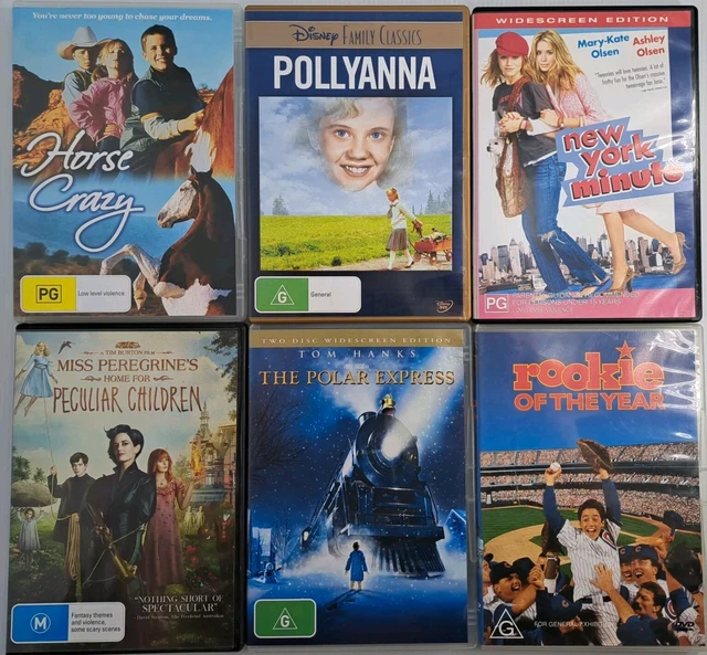 KIDS CHILDRENS FAMILY DVD Bundle Bulk Lot Pack X 6 Movies Region 4 PMZ ...
