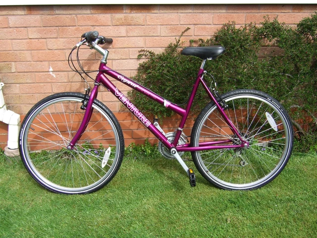 LADIES VENTURE CRYSTAL 18 Speed Mountain Bike 26" Wheels 20" Frame £64. ...