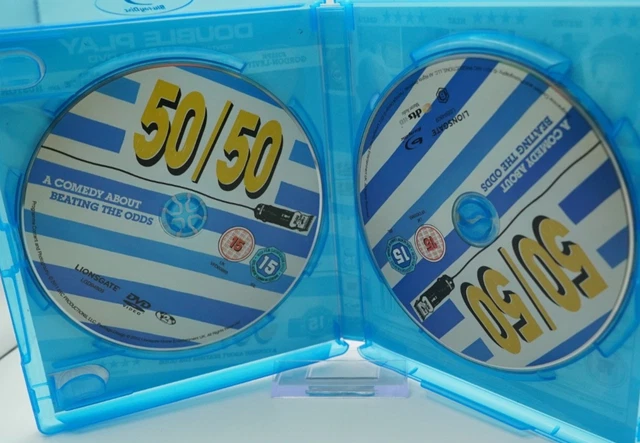 50/50 / BLU Ray / Joseph Gordon-Levitt / Seth Rogan £3.29 - PicClick UK