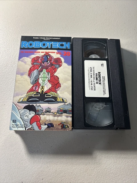 VTG ANIME ROBOTECH VHS Tape Volume 20 Family Home Entertainment Tested ...