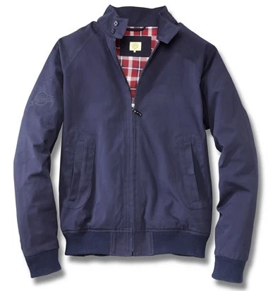 MEN’S VW BLUE Harrington Style Coat Jacket GENUINE BEETLE COLLECTION ...