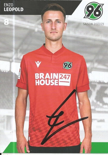 ENZO LEOPOLD - Hannover 96 - Saison 2023/2024 - Autogrammkarte EUR 1,00 ...