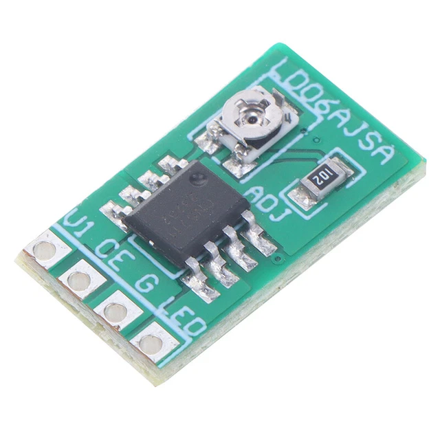LED DRIVER DC 3.3V 3.7V 5V 30-1500MA Adjustable Constant Current Power ...