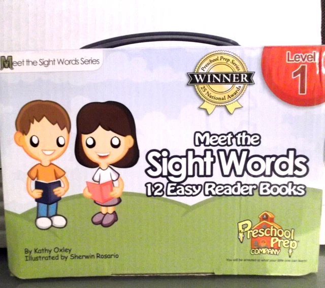 MEET THE SIGHT Words Level 1 Easy Reader Books boxed Set 12 Books MEET THE SIGHT Words Level 1 Easy Reader Books boxed Set 12 Books