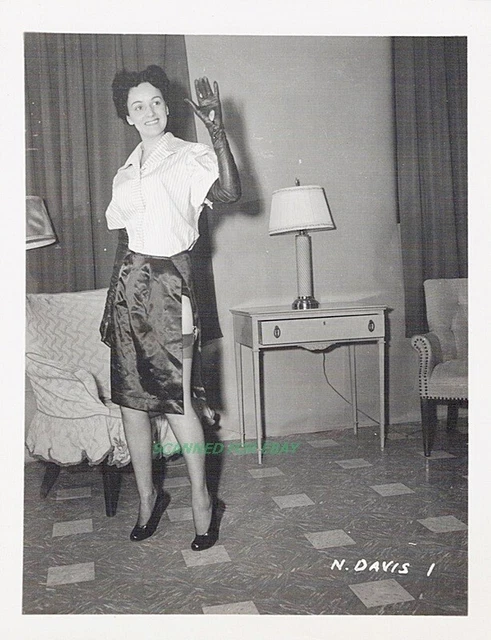 Underwear Photo Skirt Blouse Nylons Heels Gloves Irving Klaw £4 02