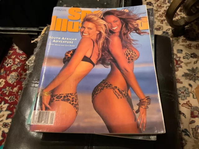 Sports Illustrated Swimsuit Issue Jan 1996 Rebecca Romjin Tyra Banks