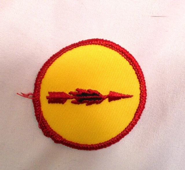 VINTAGE FLAMING ARROW PATROL Boy Scout Uniform PATCH BSA Scouting Badge ...