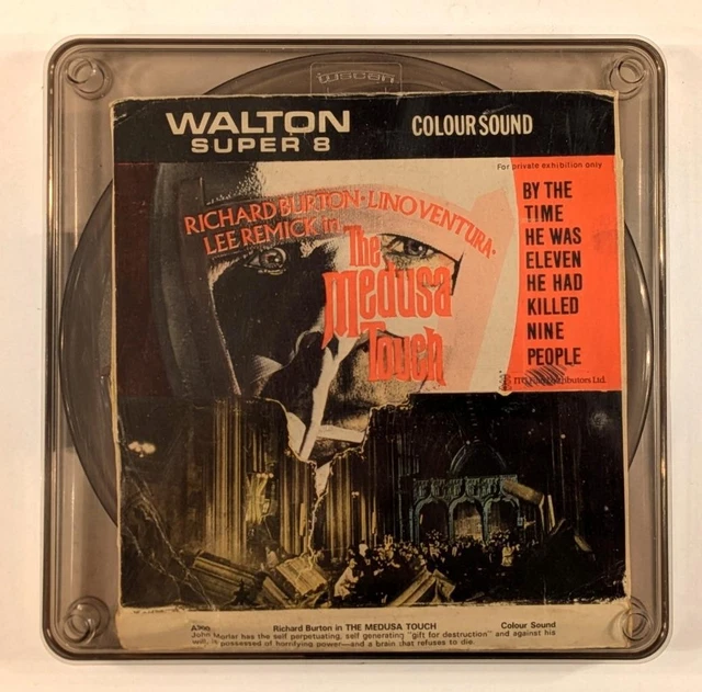 THE MEDUSA TOUCH (1978) Rare Walton Super 8mm Sound Movie 400' Richard ...