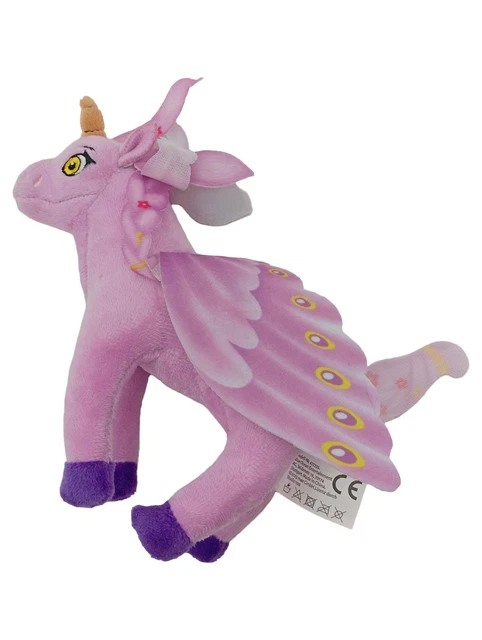 STUDIO 100 PELUCHE Licorne Pégase Rose Ailée 15cm EUR 9,95 - PicClick FR