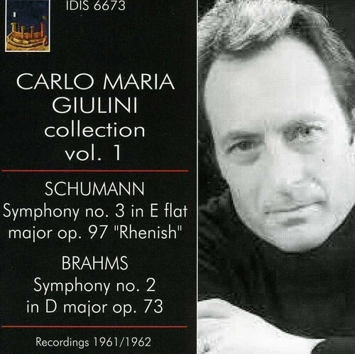 GIULINI - CARLO Maria Giulini Conducts Schumann & Brahms New Cd EUR 31 ...