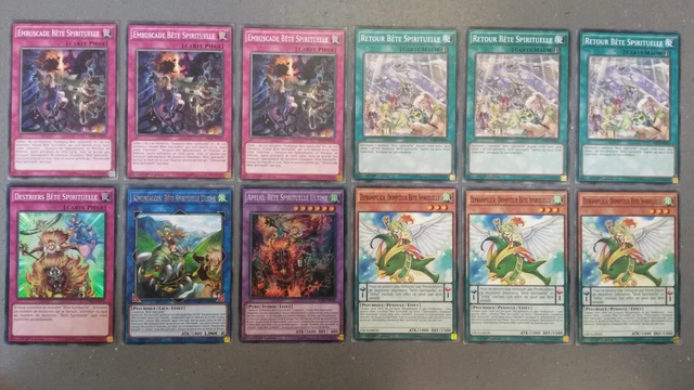 YU-GI-OH! LOT DE Cartes / Base de Deck Bête Spirituelle Apelio THSF ...