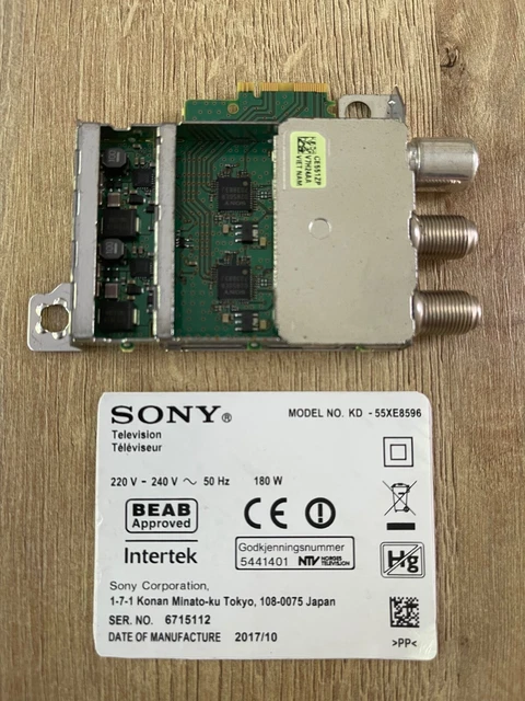 SONY LED TV Satellite Tuner Module CE551ZP KD-55XE8596 KD-65XE859 KD ...