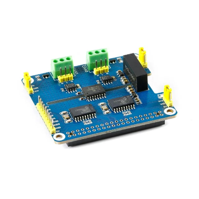 RASPBERRY PI DUAL-CHANNEL CAN Bus MCP2515 SN65HVD230 Expansion Module ...