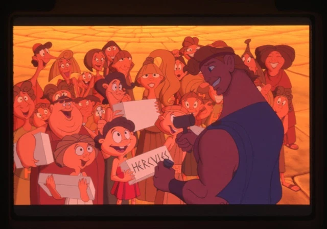 HERCULES WALT DISNEY Animation Signature autographes Original 35mm ...