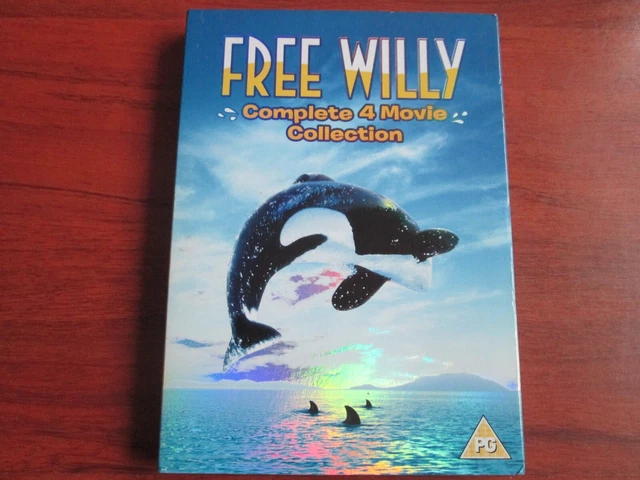 FREE WILLY - The Complete 4 Movie Collection [DVD] NEW AND SEALED UK ...