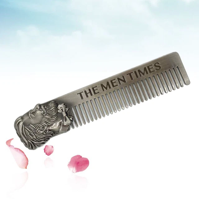 MUSTACHE COMB HAIR Combs for Men Beard Styling Tool Big Back Vintage £8 ...