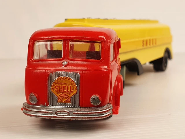 SIKU PLASTIC STRÜVER SHELL Tanker semi-remorque camion roues noires ...