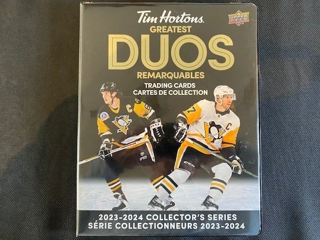 2023-24 TIM HORTONS Greatest Duos Complete Master Set - 180 Cards With ...