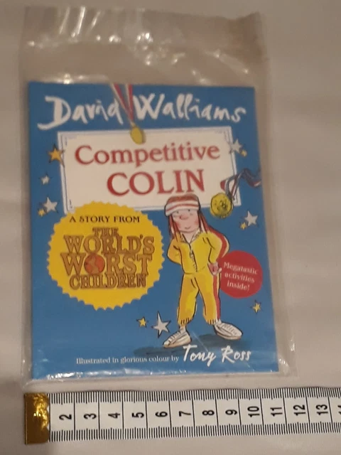 MCDONALD'S DAVID WALLIAMS COMPETITIVE COLIN Worlds Worst Children BOOK ...