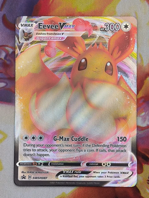 POKÉMON CARD EEVEE Vmax Promo SWSH 87 Shining Fates ENG MINT. EUR 4,90 ...