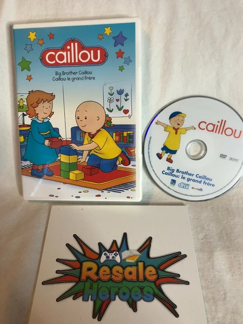 CAILLOU BIG BROTHER Caillou Le Grand Frère - Film DVD bilingue EUR 8,75 ...