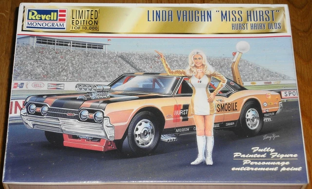 REVELL HURST HAIRY Olds & Linda Vaughn Miss Hurst 1:24 Limited Edition ...
