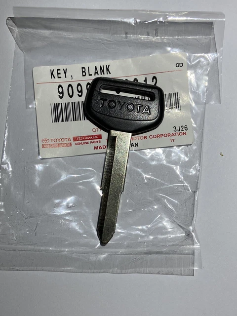 TOYOTA MR2 MK1 AW11 Genuine Key Blank Last One £24.99 - PicClick UK