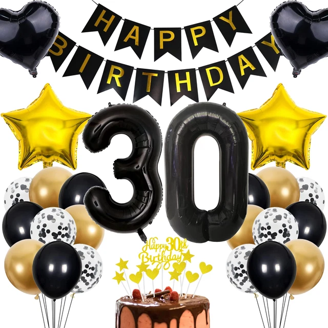 Deko 30 Geburtstag Mann