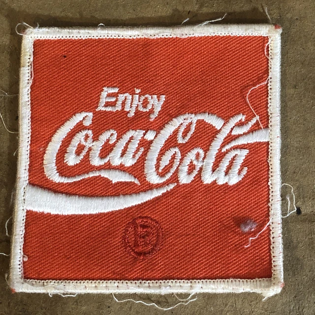 VINTAGE COKE PATCH-1950'S Coke Patch- Drink Coca-Cola- 3 In.- Vintage £ ...