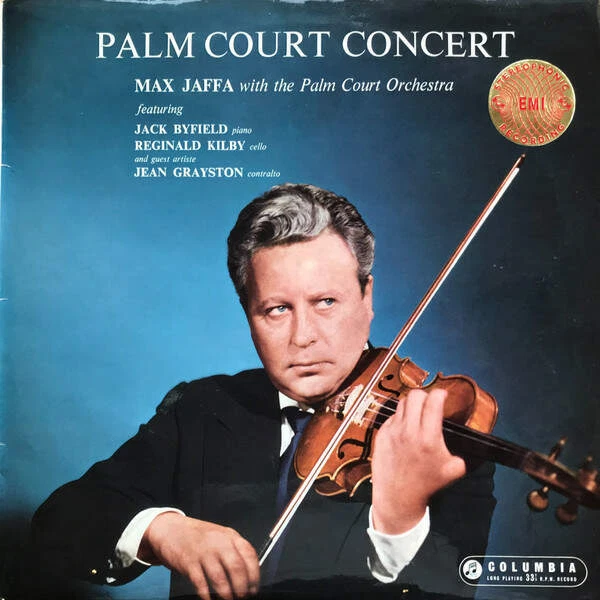 MAX JAFFA WITH The Palm Court Orchestra - Palm Court Concert (Vinyl) £ ...