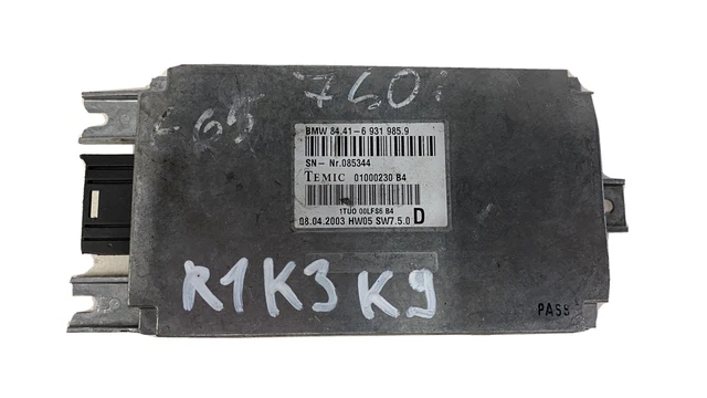 BMW E65 7 Series Voice Input System Control Unit Module Ecu 84106941972 ...