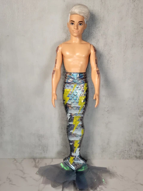 MATTEL KEN COLOR Reveal Mermaid Merman Barbie Doll Figure 2011 £35.58 ...