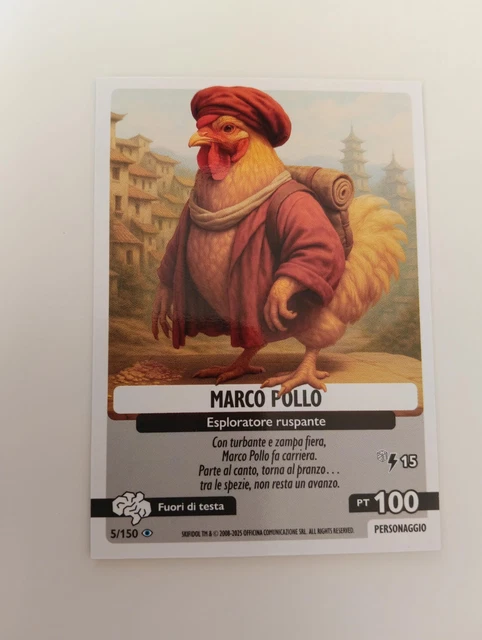 MARCO POLLO 5/150 - Skifidol Italian Brainrot -New - Card EUR 0,25 ...