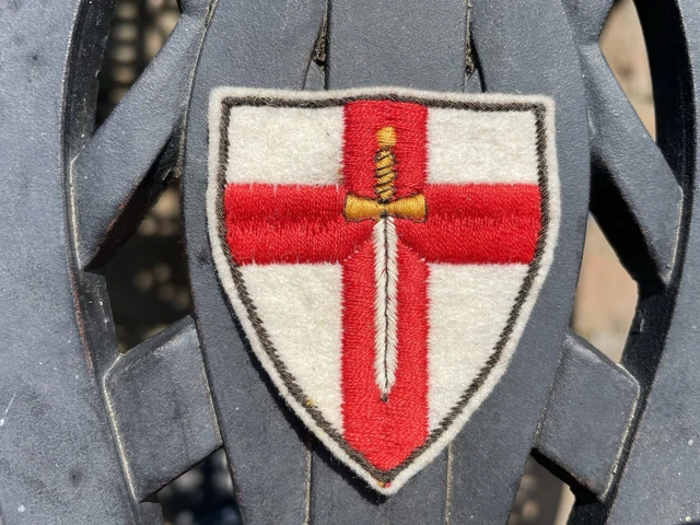 ORIGINAL BRITISH 1ST Army 2nd ARGA Division Formation Badge / Patch £11 ...