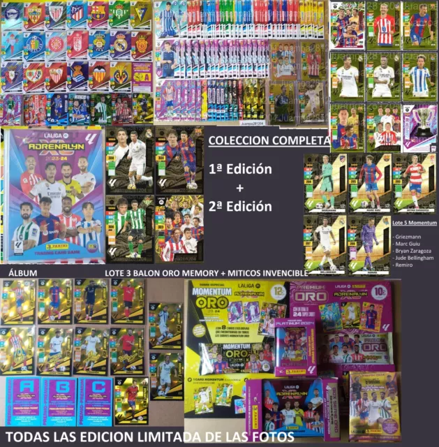 COLECCION COMPLETA CROMOS 2023-24 Cromo Panini Adrenalyn Xl 🔥 Liga 23/ ... COLECCION COMPLETA CROMOS 2023-24 Cromo Panini Adrenalyn Xl 🔥 Liga 23/ ...
