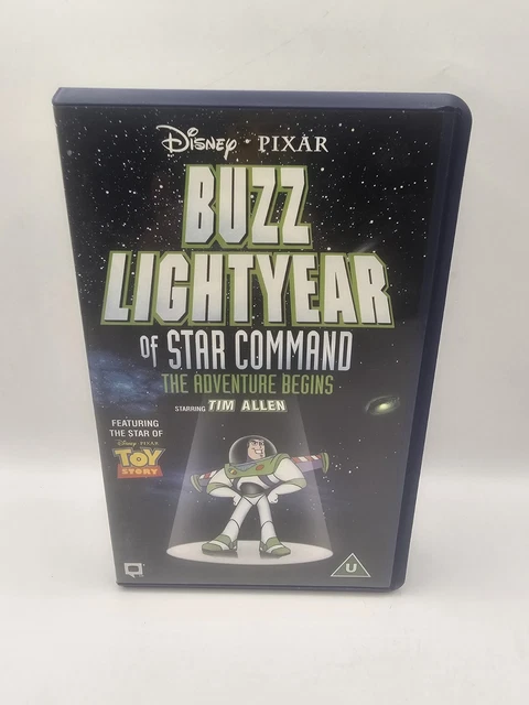 DISNEY PIXAR BUZZ Lightyear Of Star Command VHS - The Adventure Begins ...