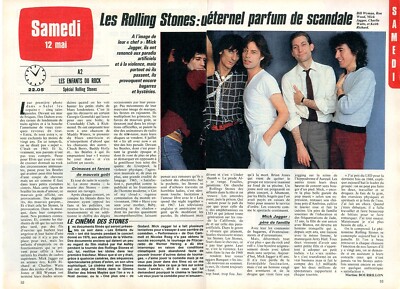 COUPURE DE PRESSE Clipping 1984 Les Rolling Stones (2 pages) EUR 5,00 - PicClick FR