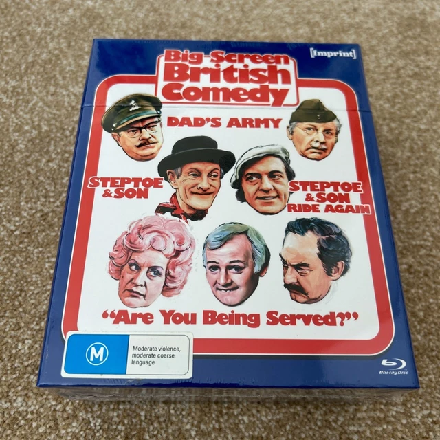 BIG SCREEN BRITISH Comedy - 4 Disc Blu Ray Box Set-Limited Edition New ...