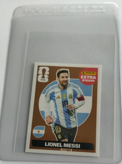 PANINI WM 2026 Extra Sticker Lionel Messi Bronze Argentinien EUR 5,00 ...