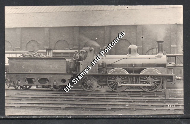 CALEDONIAN RAILWAY LOCOMOTIVE 1323 At Carlisle? Unposted RP Card As ...