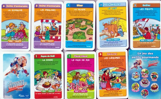 JEU DE 7 Familles : Les Petits Gourmands EUR 3,00 - PicClick FR