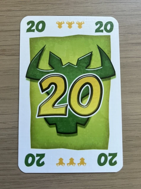 CARTE DU JEU 6 qui prend ! N° 20 Gigamic Six qui prend Carte à l'unité ...