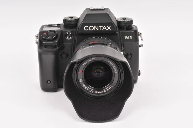 CONTAX N1 35MM Film SLR Camera with Zeiss Vario-Sonnar 28-80mm Lens EUR ...